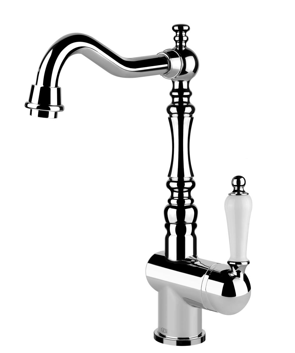 MISCELATORE 08744 TRADIZIONE FINITURA FINOX BRUSHED NICKEL 149 Miscelatori