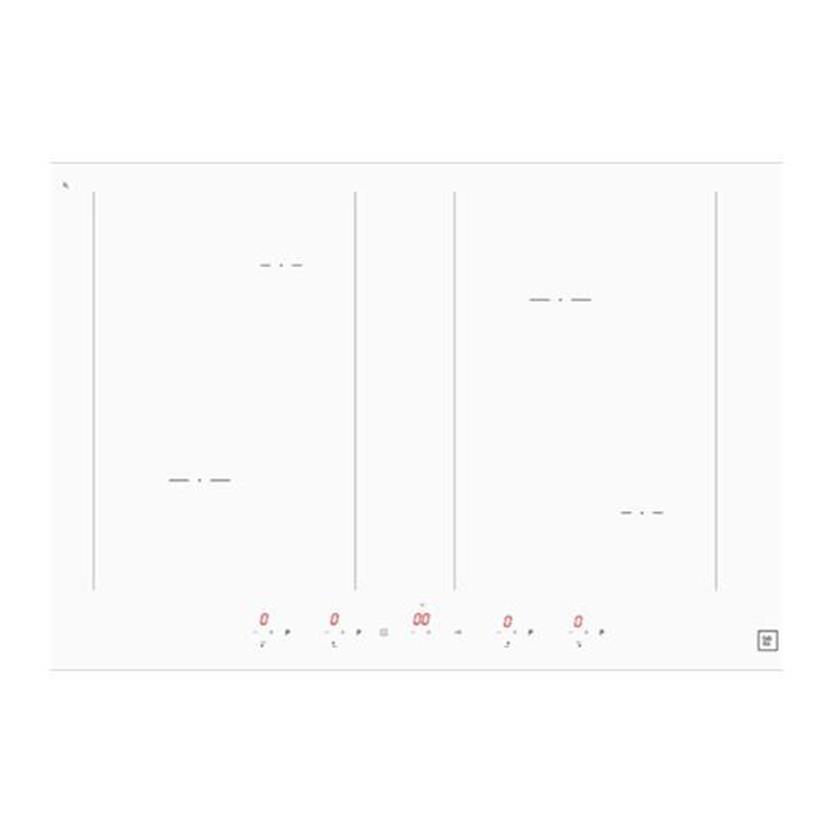 FABITA - FI74TW PIANO COTTURA INDUZIONE 77cm 4 ZONE VETRO BIANCO Piani ...